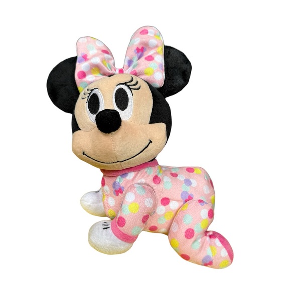 Disney | Toys | Disney Baby Minnie Mouse Musical Crawling Pal Plush By ...